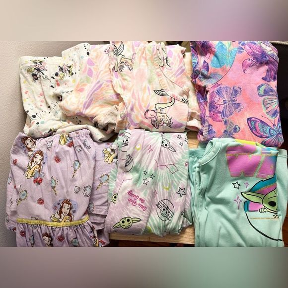 Disney | Dresses | Girls45 Years Pastel Disney Back To School Bundle ...